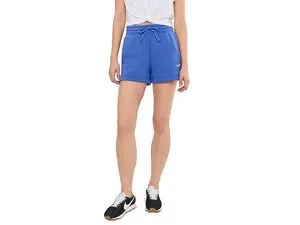 Nike Phoenix Fleece Mid-rise Shorts - Blue