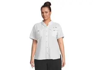 Columbia Bahama Ii Short Sleeve Shirt - White
