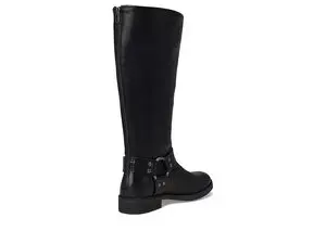 FRYE AND CO. Kellie Harness Wide Calf Boots - Black