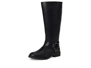 FRYE AND CO. Kellie Harness Wide Calf Boots - Black