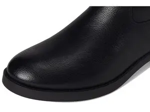 FRYE AND CO. Tall Wide Calf Boots With Metal Logo Button - Black