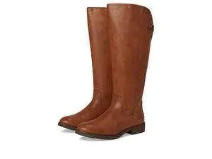 FRYE AND CO. Tall Wide Calf Boots - Cognac