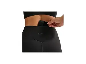 Nike Zenvy Gentle-support High-waisted 8 Biker Shorts - Black
