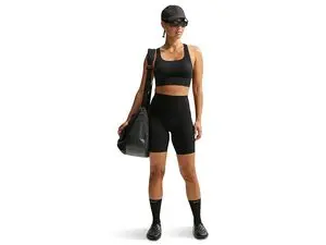 Nike Zenvy Gentle-support High-waisted 8 Biker Shorts - Black