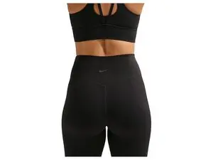 Nike Zenvy Gentle-support High-waisted 8 Biker Shorts - Black