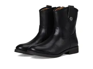FRYE AND CO. Kellie Button Ankle Boots - Black