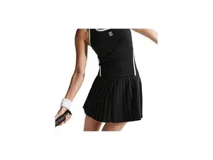 Nike Victory Dri-fit High-waisted Pleated Tennis Skirt - Black