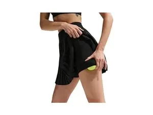 Nike Victory Dri-fit High-waisted Pleated Tennis Skirt - Black