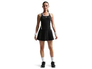Nike Victory Dri-fit High-waisted Pleated Tennis Skirt - Black
