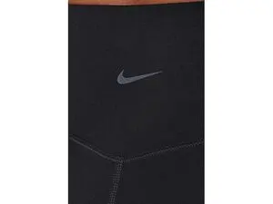 Nike Zenvy Gentle-support High-waisted Flared Leggings Workout Tattoo/white - Black