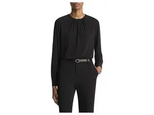 Vince Keyhole Blouses