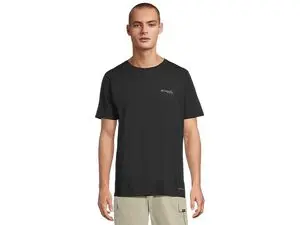 Columbia Pfg Fish Flag Ii Short Sleeve T Shirt /graphite Gradient - Black