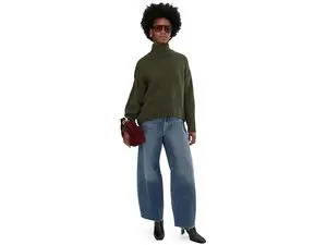 Madewell Fluffy Wool Turtle Neck Sweater