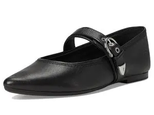 THE FRYE COMPANY Heather Buckle Mary Jane Flats - Black