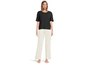 Eberjey Gisele Wide-leg Pajama Pants