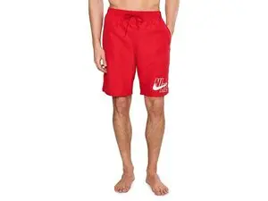 Nike Breaker Logo Volley Swim Shorts - Red