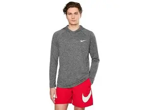 Nike Long Sleeve Hooded Hydroguard - Black