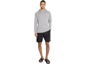 Nike Long Sleeve Hooded Hydroguard - Gray