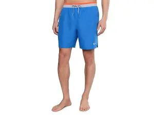Nike Breaker Tipped Waist 7 Volley Swim Trunks - Blue