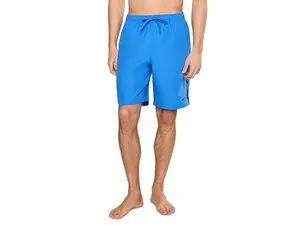 Nike Breaker Logo Tape 9" Volley Swim Trunks - Blue
