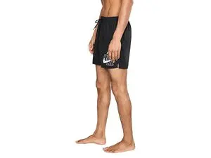 Nike Breaker Logo Volley Swim Trunks - Black
