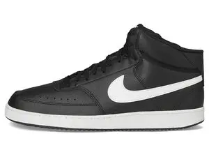 Nike Court Vision Mid Next Nature High Top Sneakers - Black