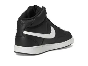 Nike Court Vision Mid Next Nature High Top Sneakers - Black