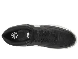 Nike Court Vision Mid Next Nature High Top Sneakers - Black