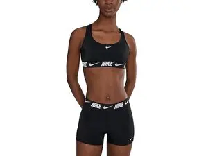Nike Logo Tape Kickshort Swimwear - Black