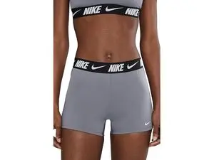 Nike Logo Tape Kickshort Swimwear - Gray