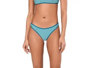Nike Ripple Texture Hipster Bottom Swimwear - Blue