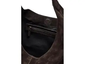 Madewell Suede Slouchy Shoulder Tote - Brown