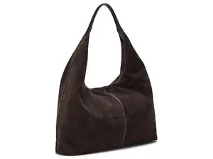 Madewell Suede Slouchy Shoulder Tote - Brown