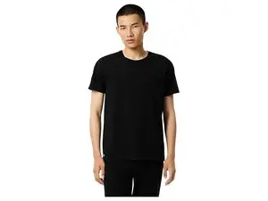 Lacoste 100% Cotton Regular Fit Crew-neck T-shirt 3-pack T Shirt - Black