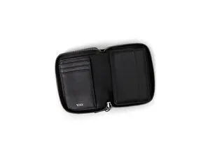 Tumi Tri Fold Zip Around Findings /gunmetal