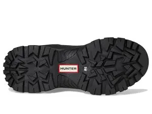 Hunter Jasper Suede Lace-up Boots - Red