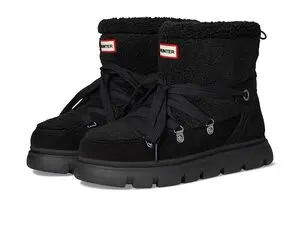 Hunter Moriah Faux Fur Suede Mid-calf Boots