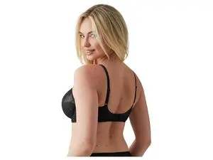 Wacoal Full Bloom Full Coverage Underwire Bra 855409 Bra Belgian Block - Black