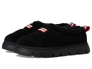 Hunter Madison Suede Boots - Black