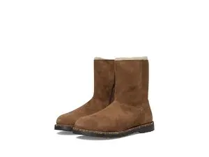 BIRKENSTOCK Uppsala Shearling Zippered Boots - Dark Tea