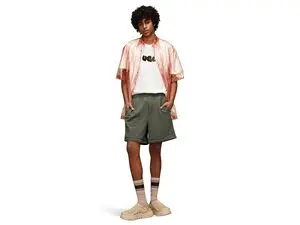 UGG Jaxtyn Textured Knit Shorts - Green