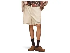 UGG Jaxtyn Tailored Textured Knit Shorts - White