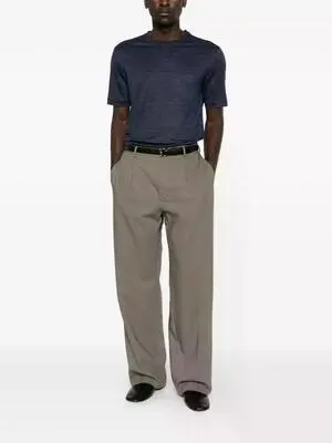 Zegna Marl-effect Short-sleeve T-shirt