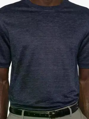 Zegna Marl-effect Short-sleeve T-shirt