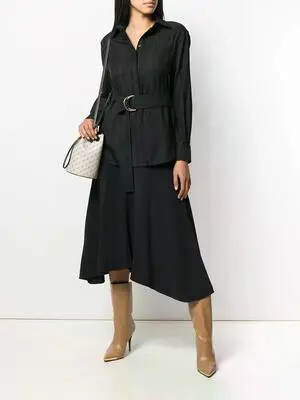 Stella McCartney Belted Striped Shirt