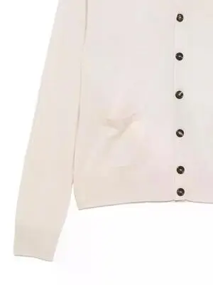 Dsquared2 Buttoned V-neck Cardigan - Neutrals