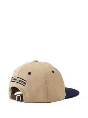 Universal Works Logo Patch Panelled Cap - Neutrals