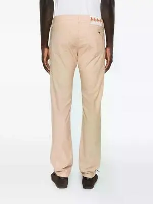 Jacob Cohen Bard Logo Patch Trousers - Neutrals
