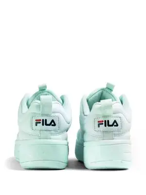 FILA Chunky Sneakers With Lace-up Fastening - Blue