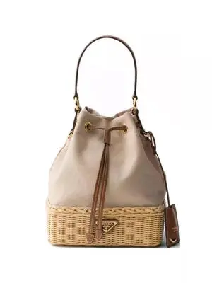 Prada Woven Bucket Bags